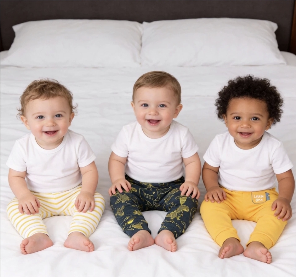 Sunnozy 3Pcs Joggers set | Mena Babies